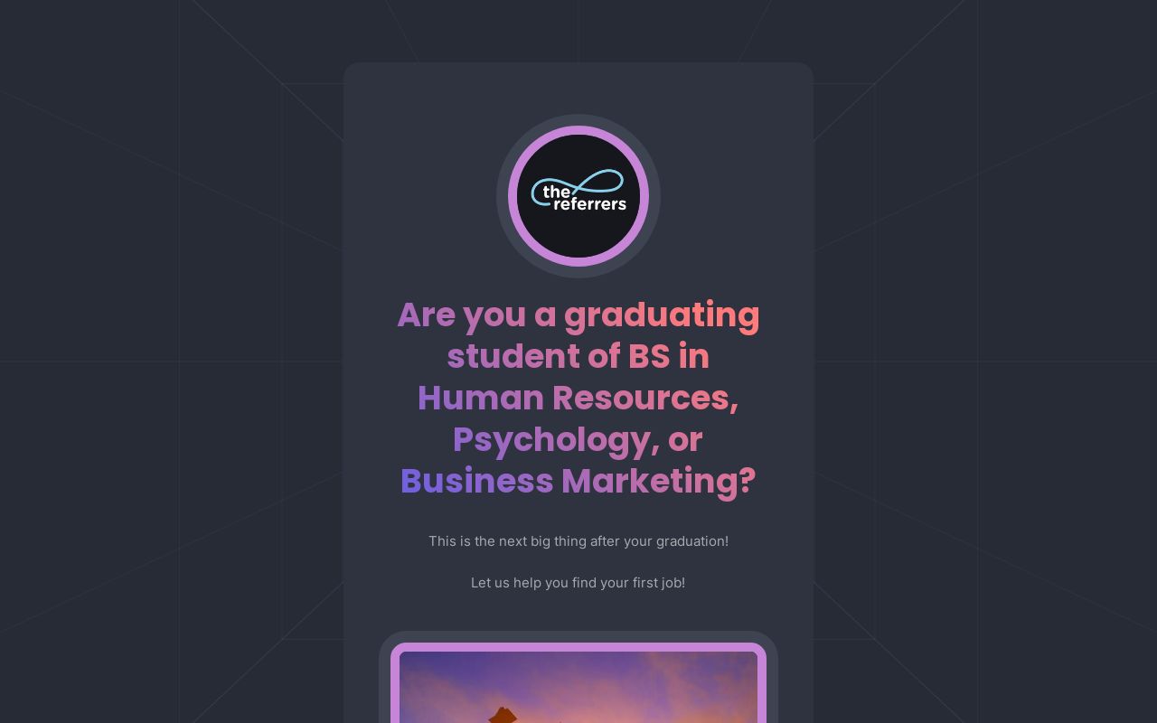 The Referrers - Graduating Students